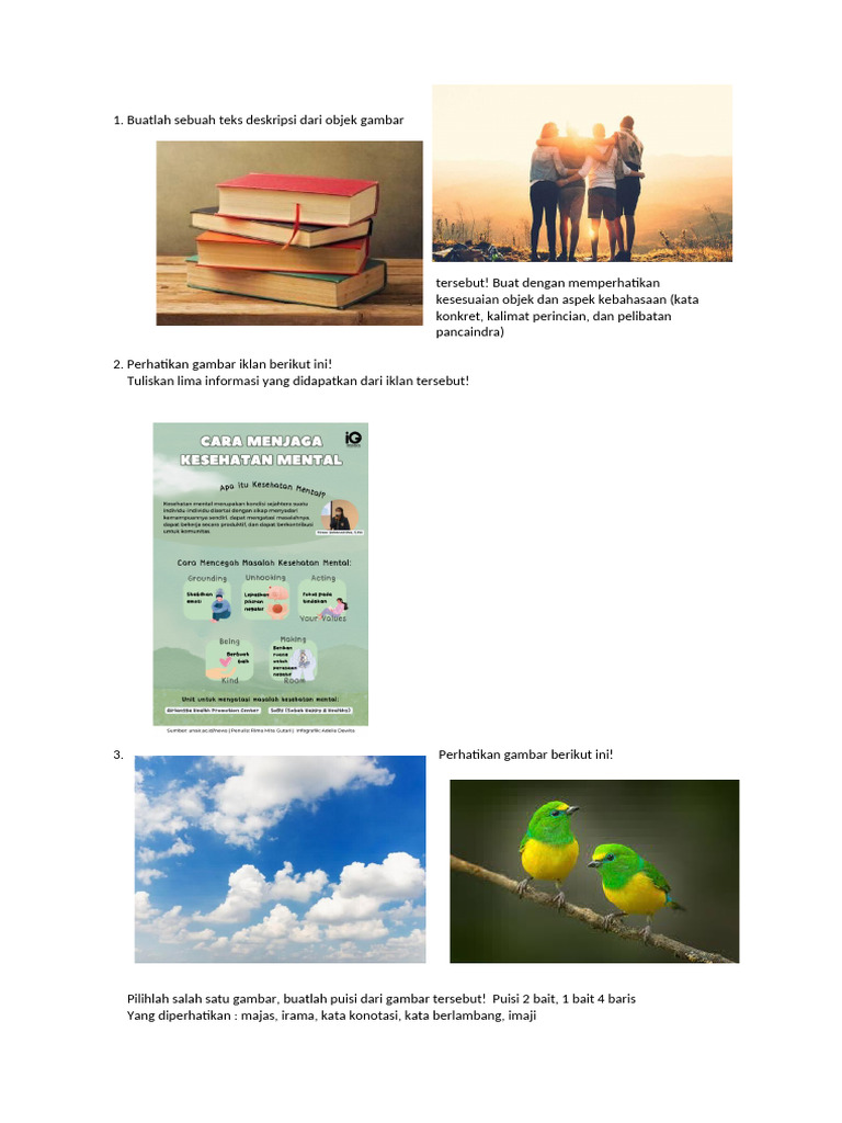 Latihan Soal Esai ASAJ Kelas 9 | PDF