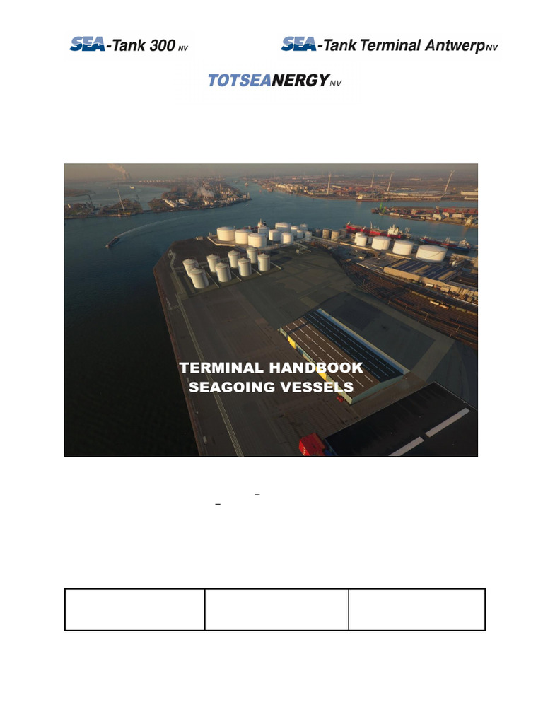 Q300 Antwerp terminal guidelines V6.1 | PDF | Firefighting | Ships