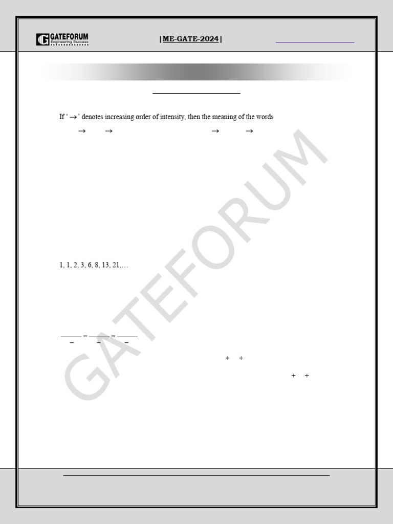 GATE 2024 Mechanical Engineering Questions | PDF | Steel | Liquids