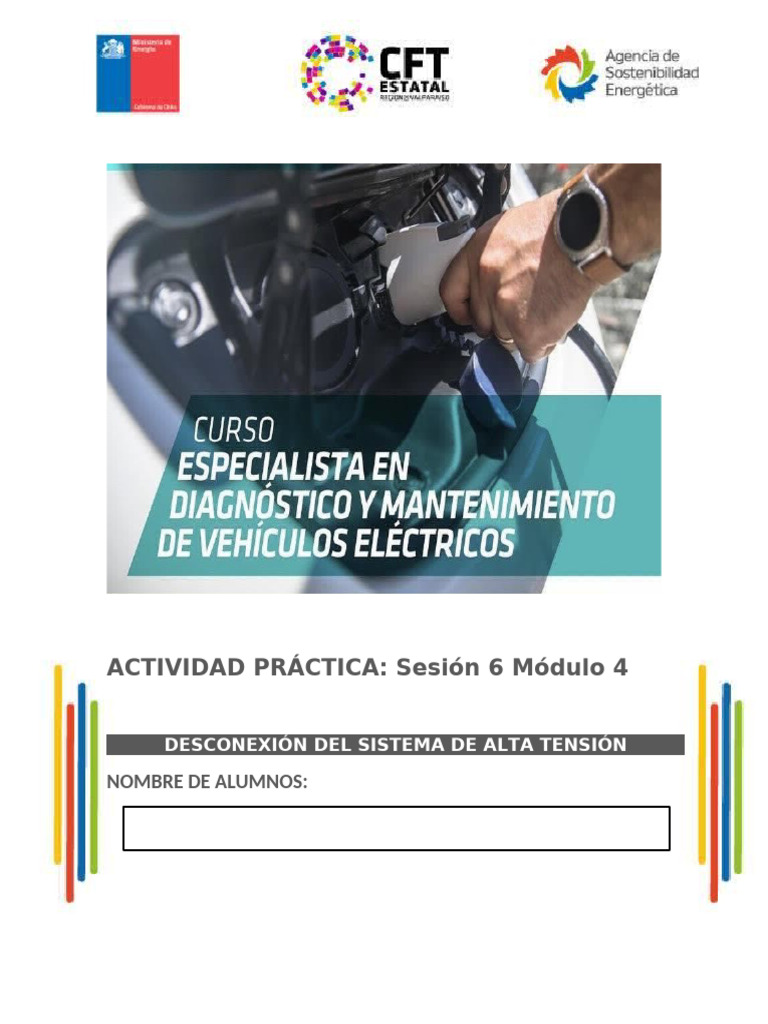 Guía CFT Desconexión 2 | PDF | voltaje | Conector eléctrico
