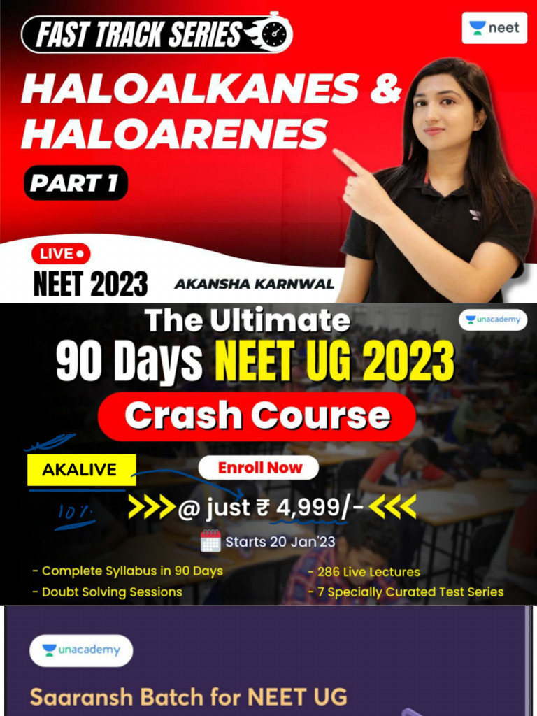 Haloalkanes - L1 | PDF