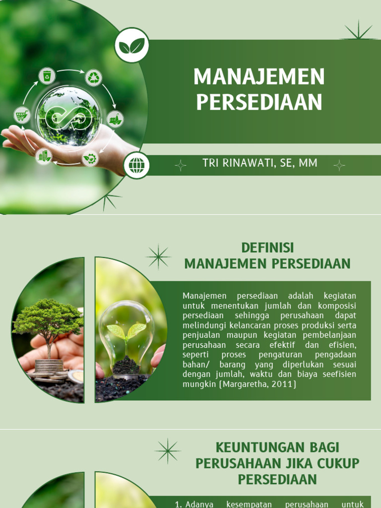 5 - Manajemen Persediaan | PDF