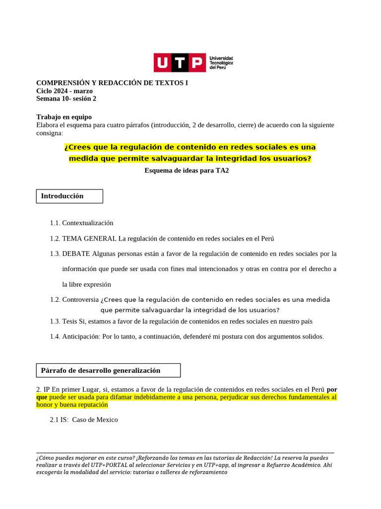 TA2 REDACCIÓN de Texto 2 | PDF | Internet | Suplantación de identidad