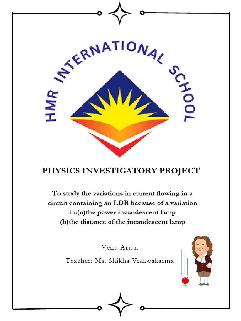 Physics Investigatory Project 2 | PDF | Electrical Resistance And Conductance | Resistor