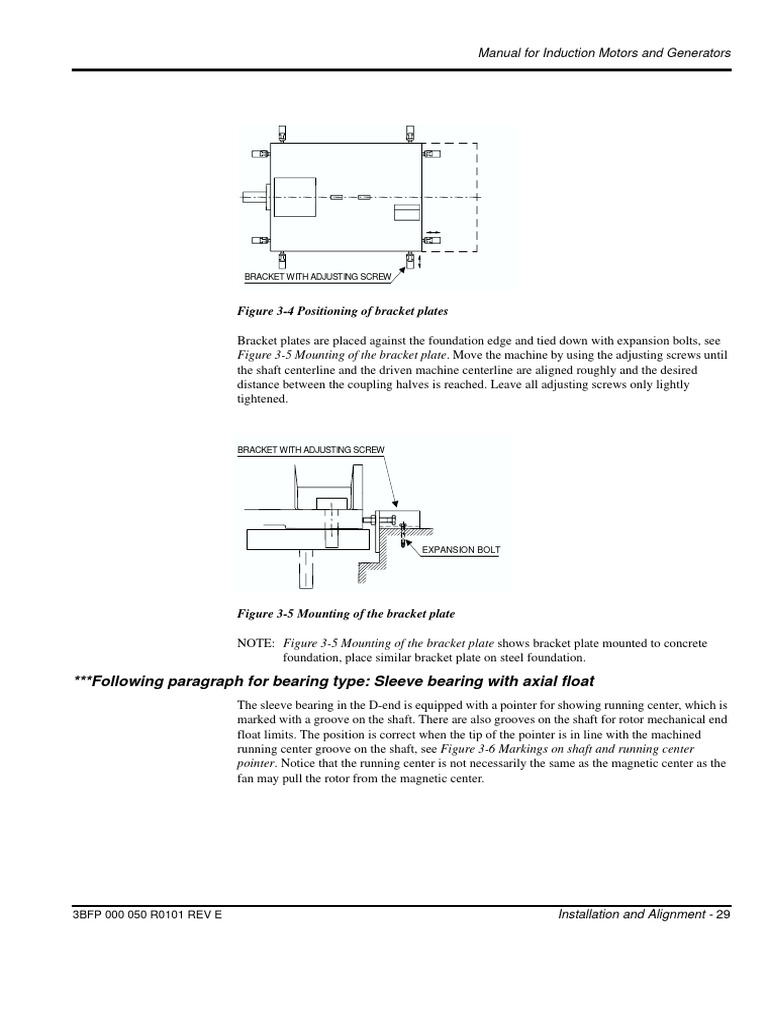 Axial Float Motor Rotor Setting | PDF | Electric Motor | Thermal Expansion