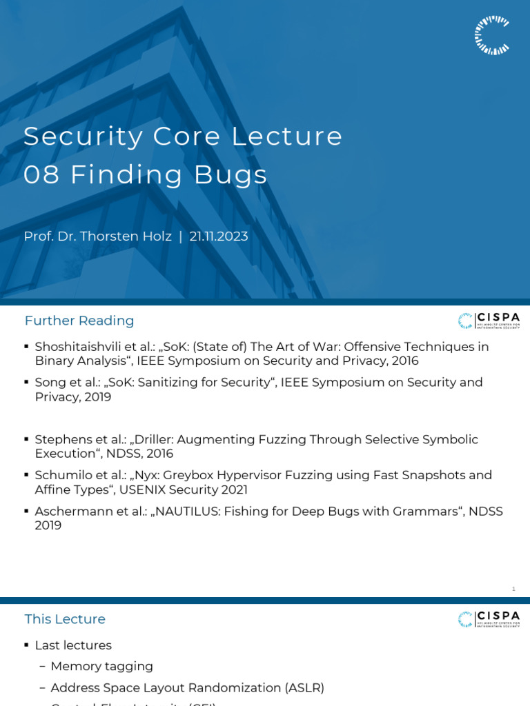 09-FindingBugs | PDF | Computer Science | Computer Engineering