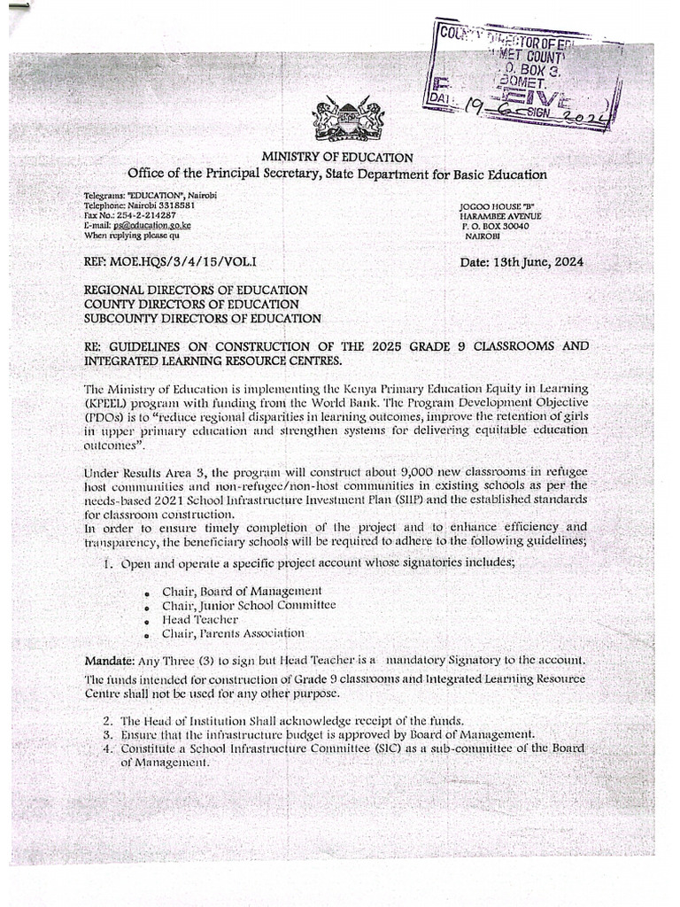 Grade 9 Guidelines On Construction of CL | PDF