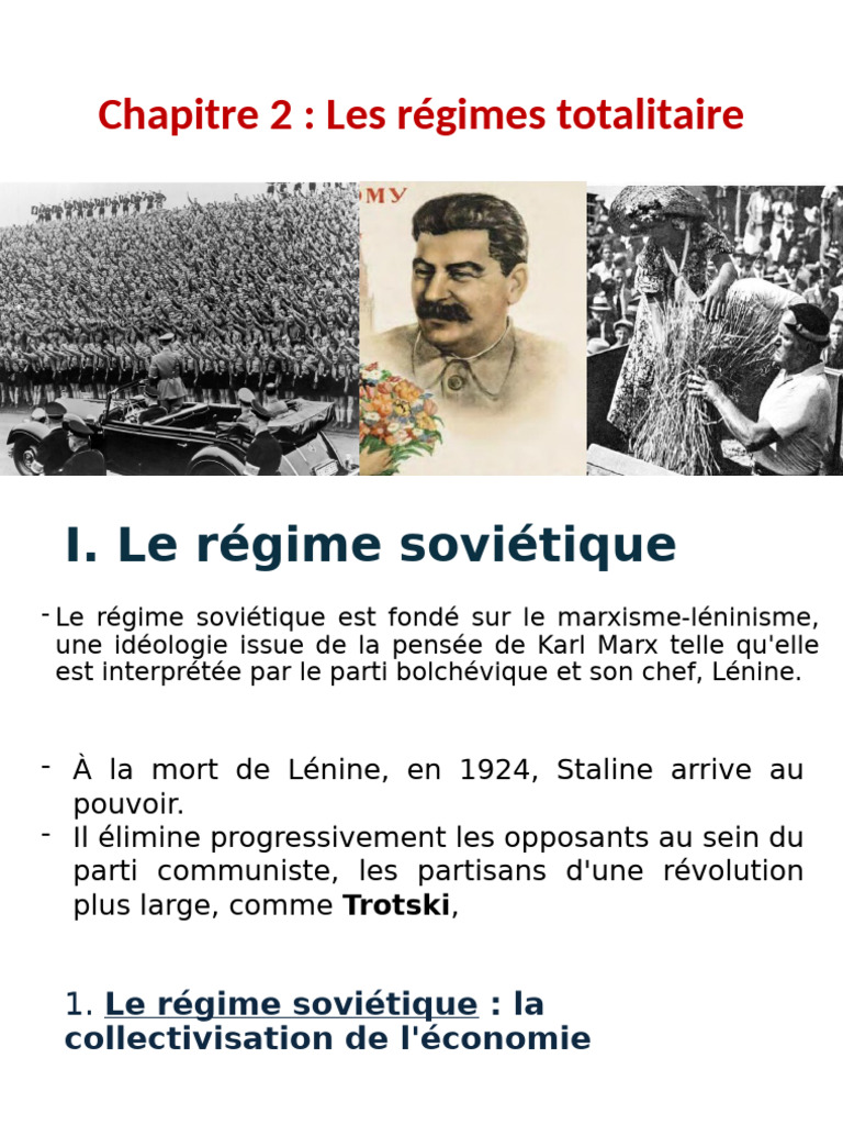 Totalitarisme en Europe | PDF | Allemagne nazie | Adolf Hitler