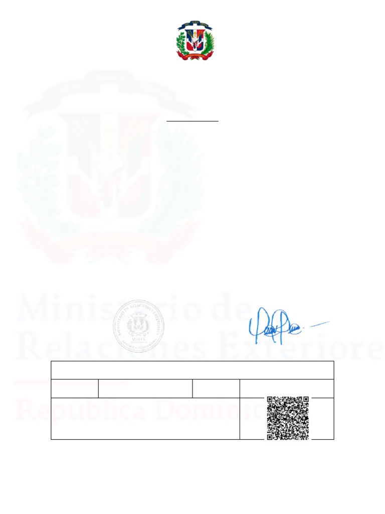 Apostilla de Poder Notarial en RD | PDF