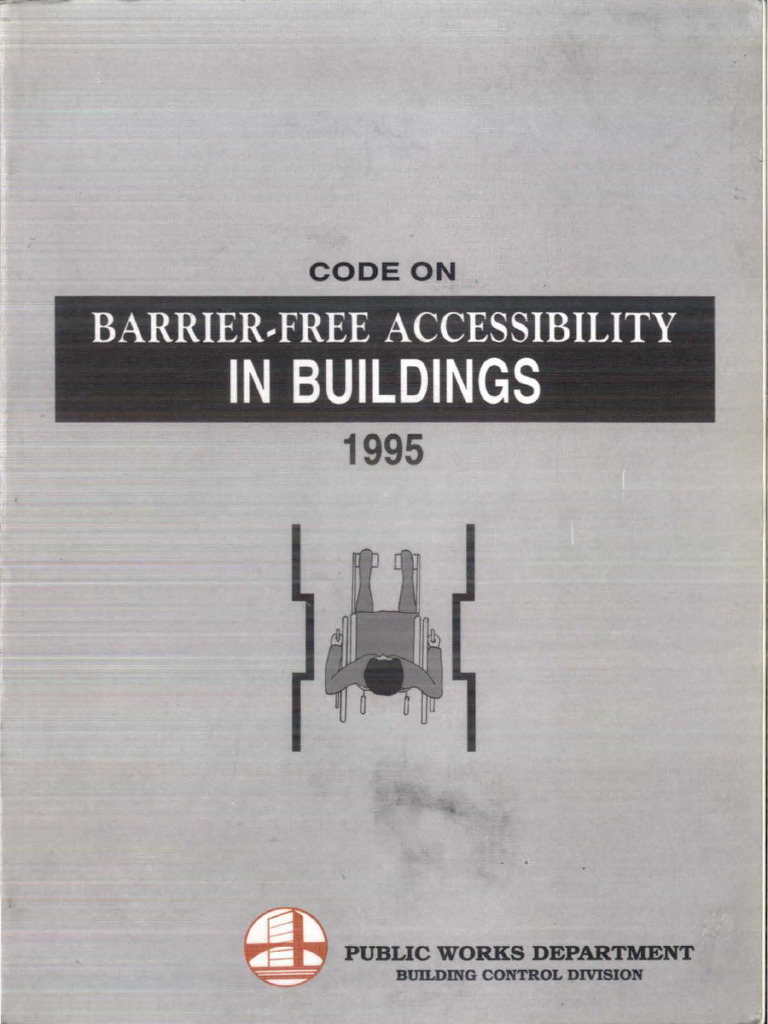 BCA - Accessibility Code 1995 | PDF | Door | Stairs