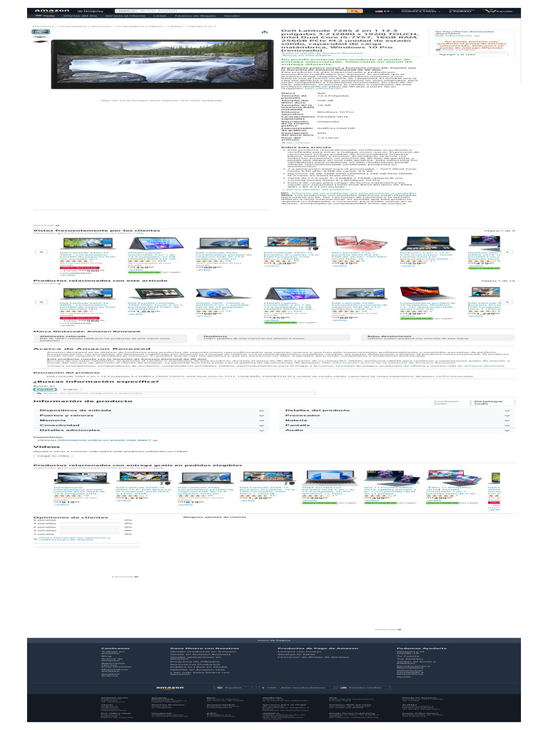 Amazon.com_ Dell Latitude 7285 2 en 1 12.3 pulgadas 3_2 (2880 x 1920) TOUCH, Intel Dual Core i5 ...