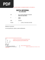 Nota Interna Modelo | PDF
