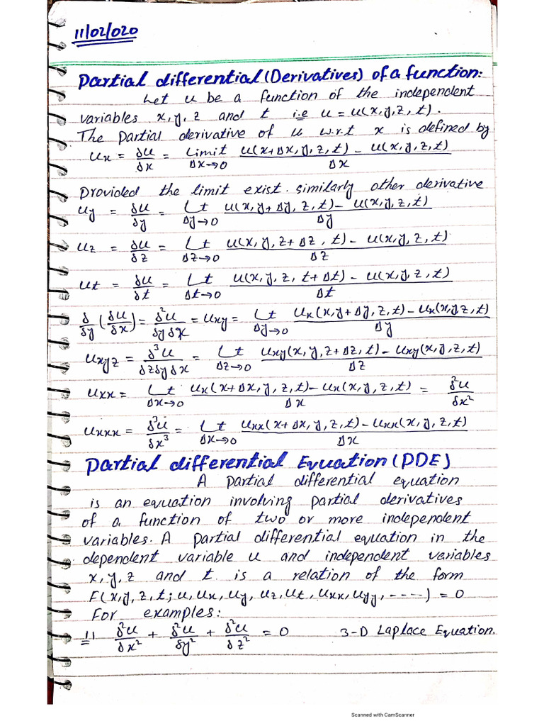 PDE Notes 02 (EduHubSols) | PDF