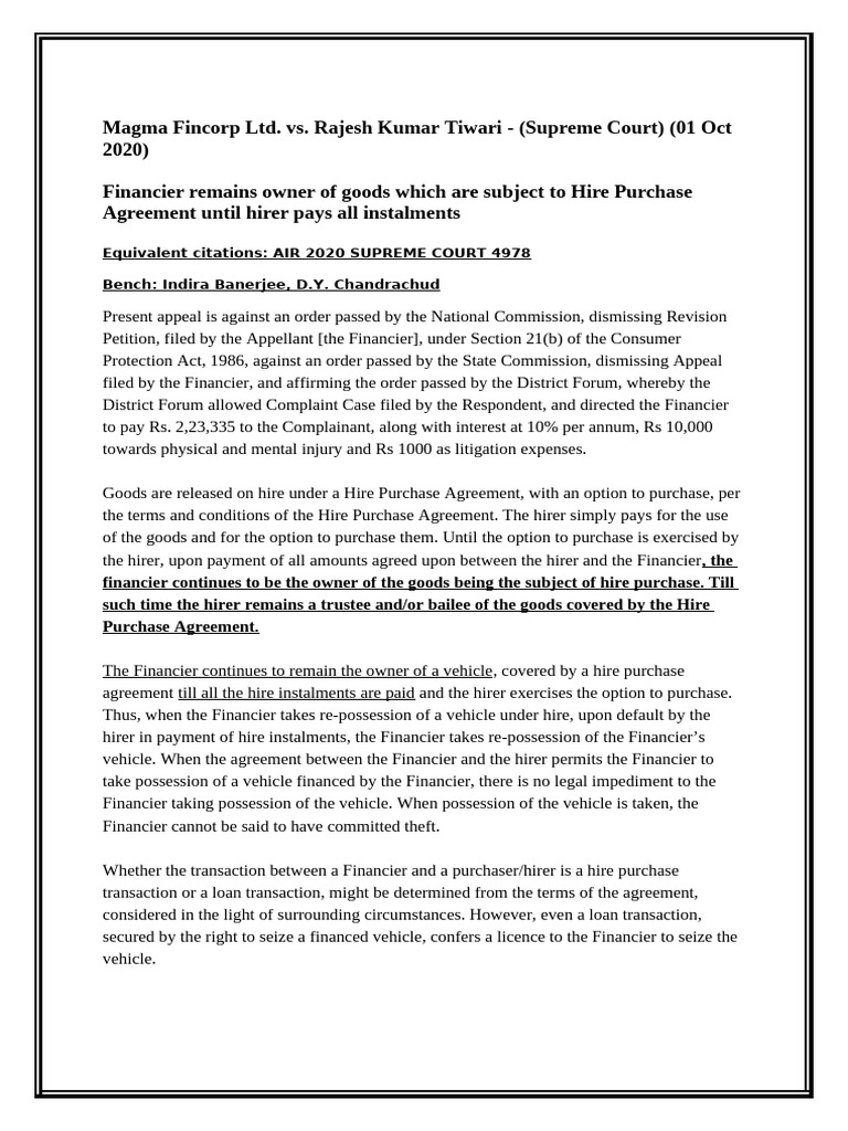 Assingment 7 | PDF | Appeal | Loans