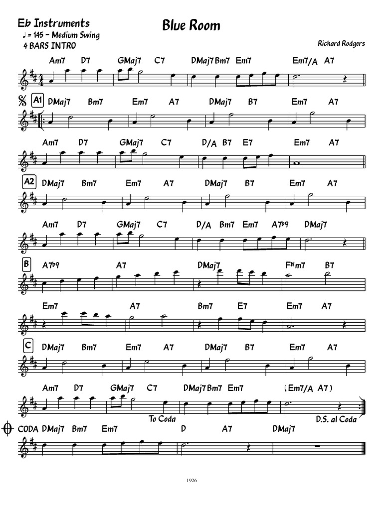 Eb Instruments Sheet Music Guide | PDF