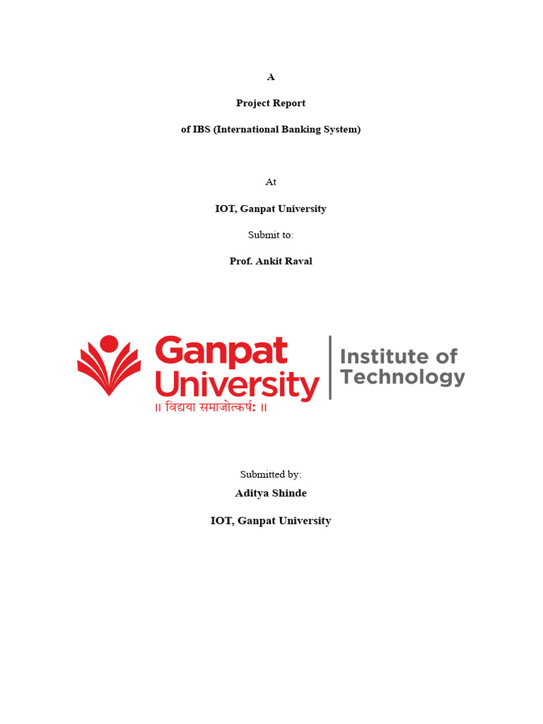 Project IBS | PDF | Security | Computer Security