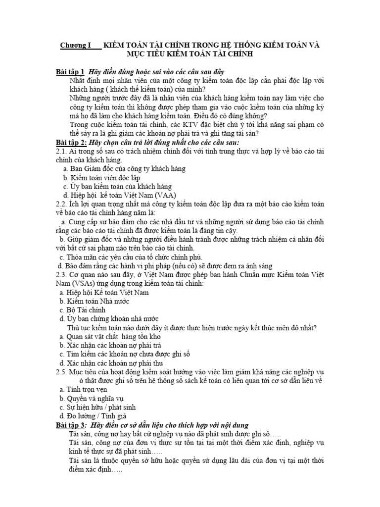 BaitapKiemToanTC 2021 TL2 | PDF