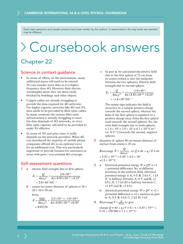 5G Network Impact & Physics Calculations | PDF | Physical Chemistry ...