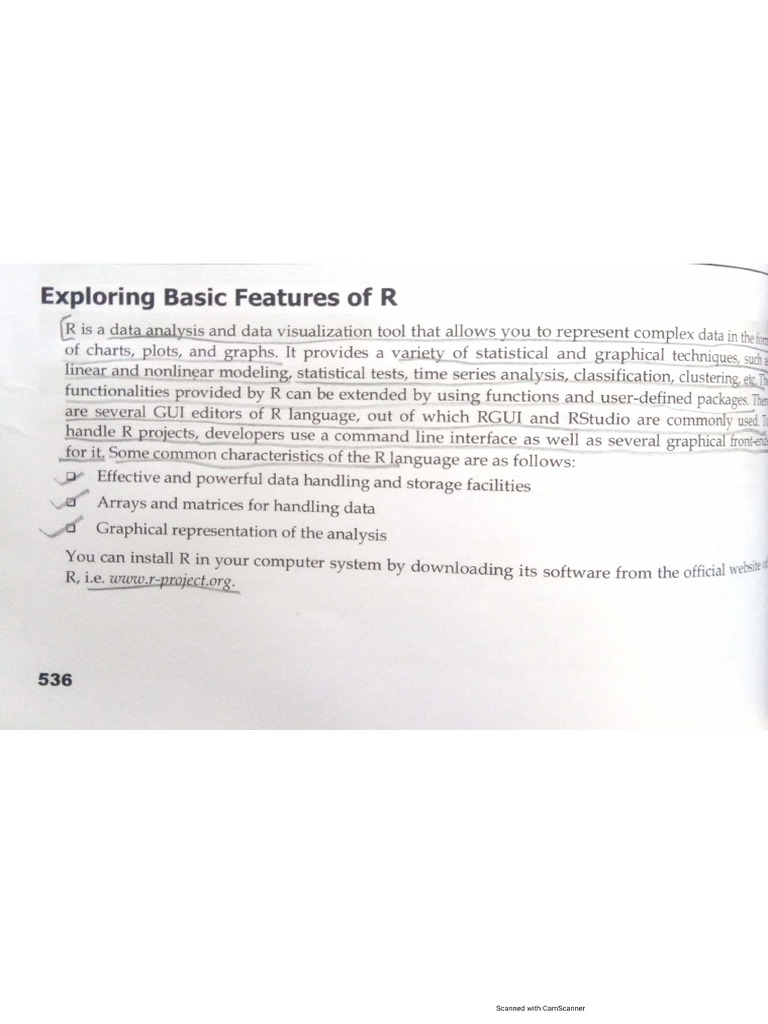 R Basic Features | PDF
