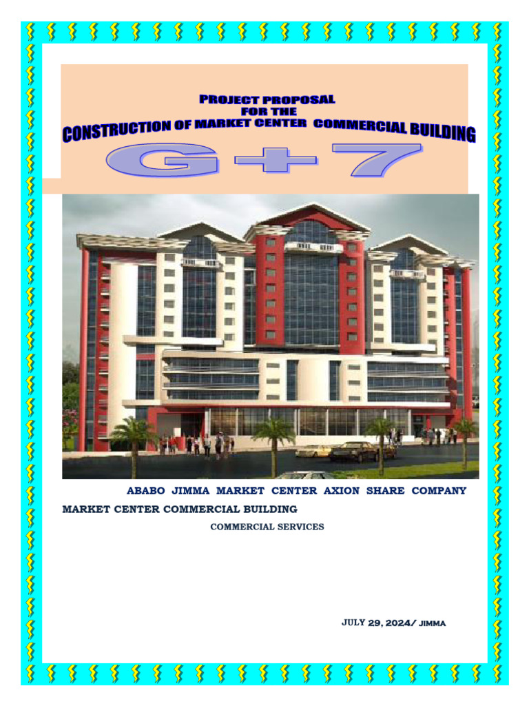 Ababo Jimma Market Center Building | PDF | Structural Steel | Investing