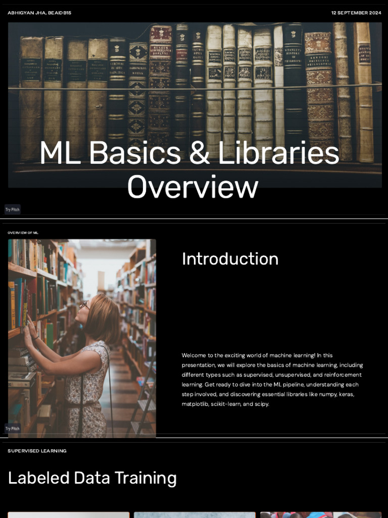 Mooc Presentation | PDF | Machine Learning | Applied Mathematics