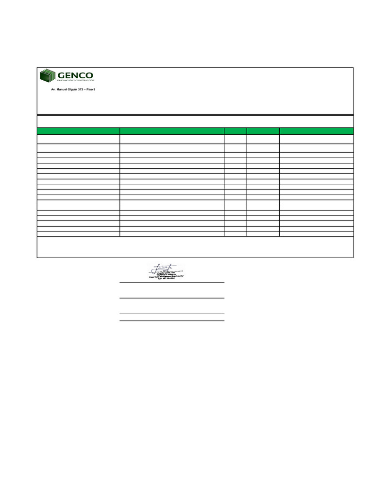 027 TR 101 2023 Genco Cencosud 04 - Abr Expediente Técnico de Iiss - Vers 5 | PDF