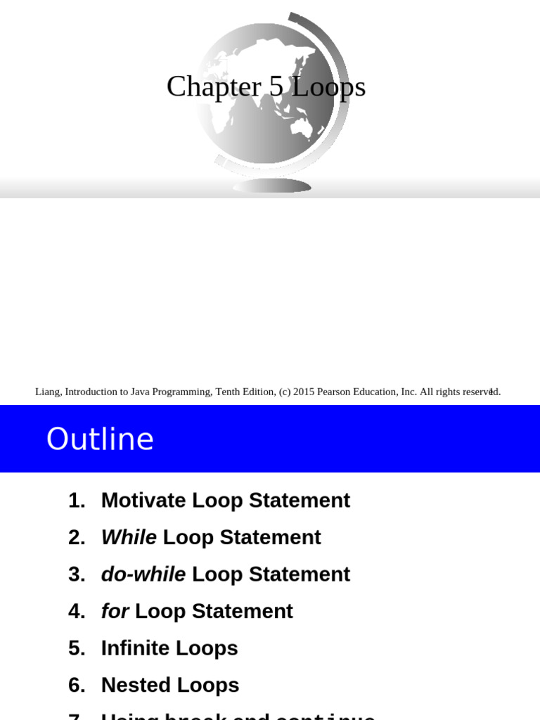 CSE215 Chapter 5 Loops | PDF | Control Flow | Computing