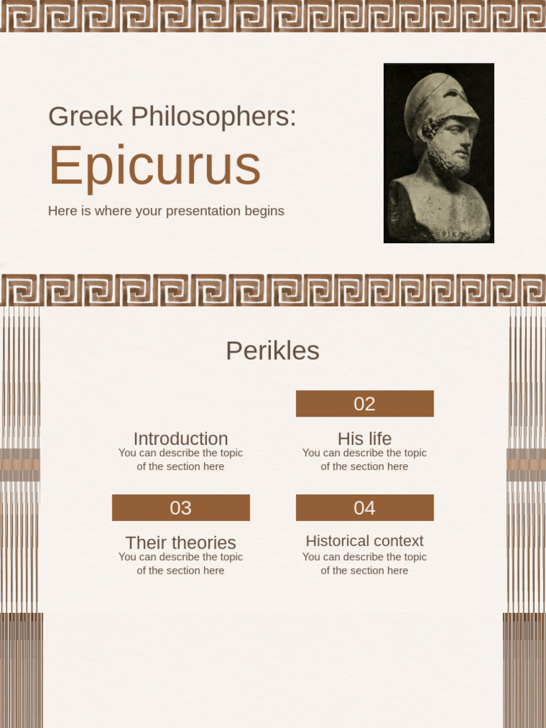 Greek Philosophers - Epicurus by Slidesgo 2 | PDF | Planets | Planets ...