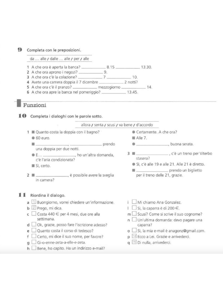 Compiti Martedì 15 Ottobre | PDF