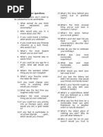 Hot Ones: Questions PDF | PDF | Games & Activities | Lifestyle