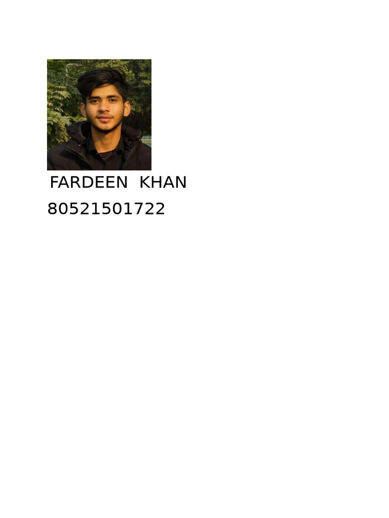 Fardeen Khan 80521501722 | PDF