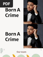 Born A Crime Trevor Noah | PDF | Demons | Prayer