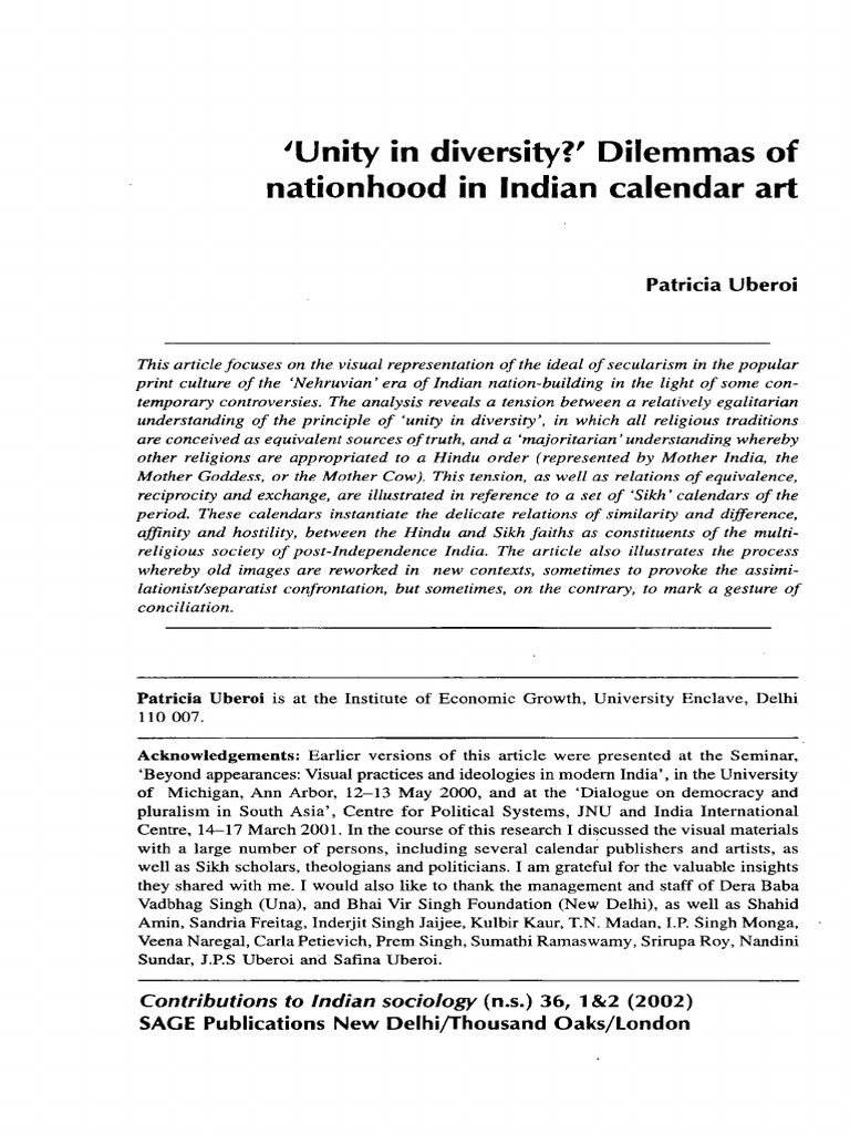 Calender Art | PDF | Social Science