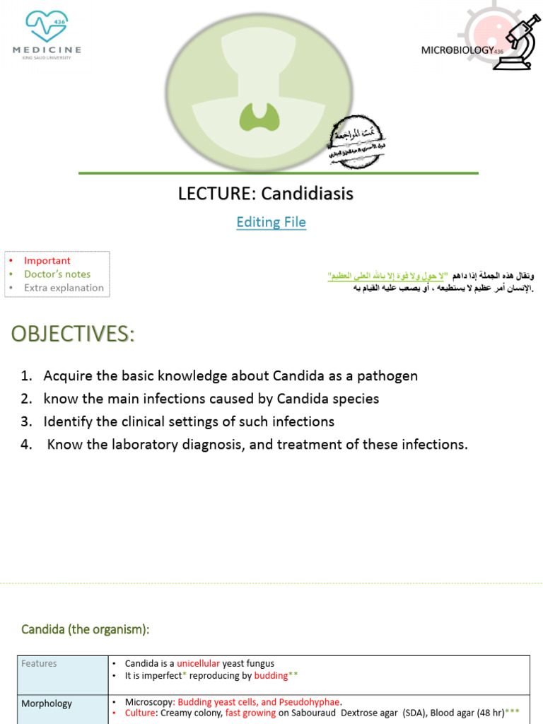 2-Candidiasis | PDF | Candidiasis | Candida (Fungus)