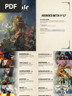 Nimble Character Sheet | PDF | Role Playing Games | Role Playing Video ...