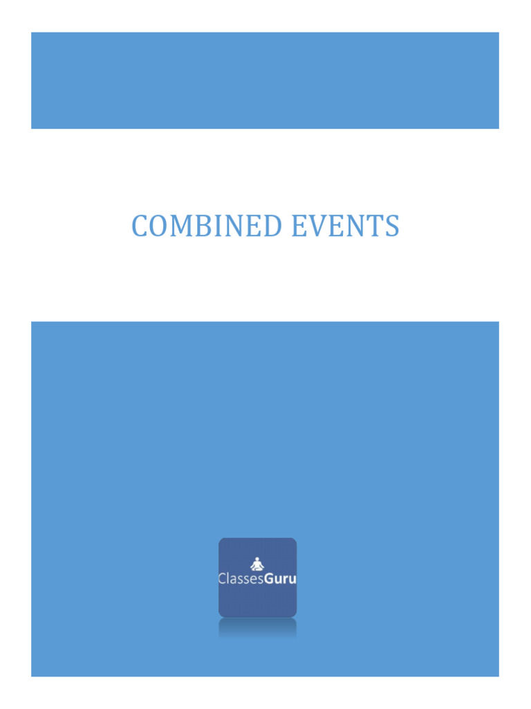 combined events | PDF