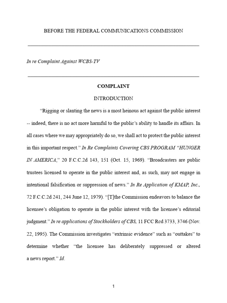 CBS Faces FCC Complaint Over Infamous Kamala Harris Edited Interview ...