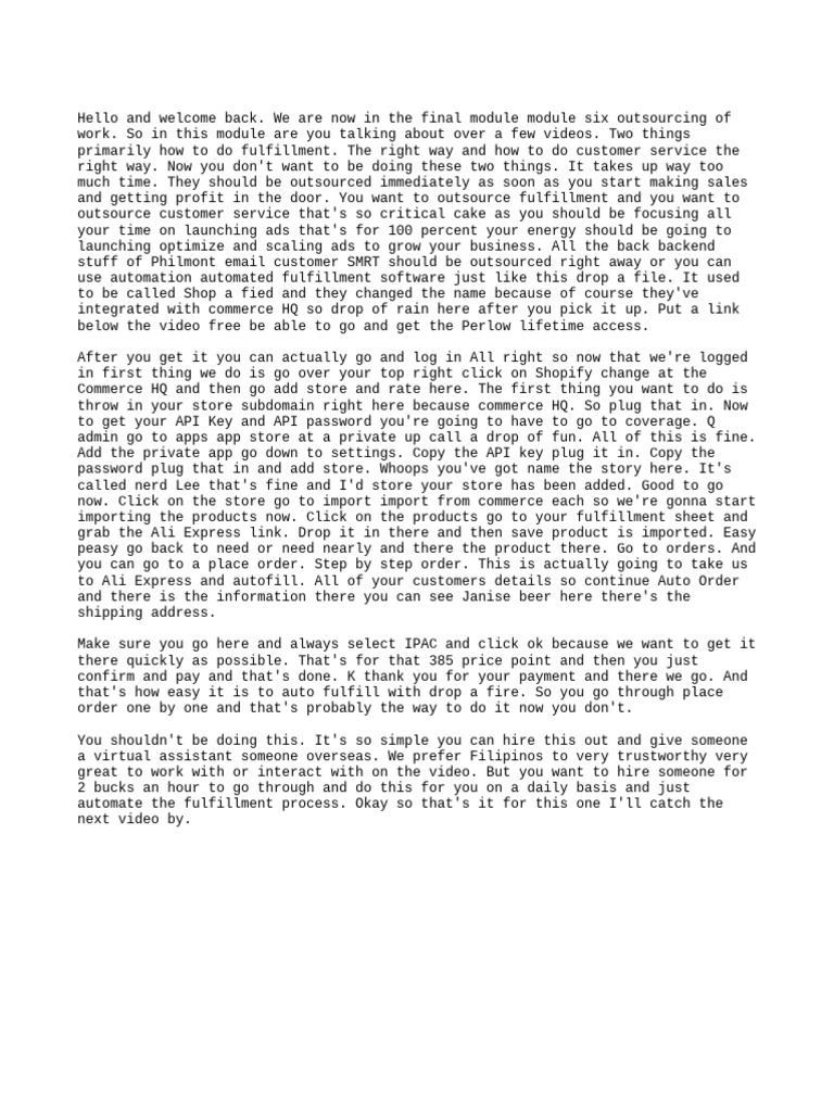 09.Transcript | PDF | Information Technology | Software