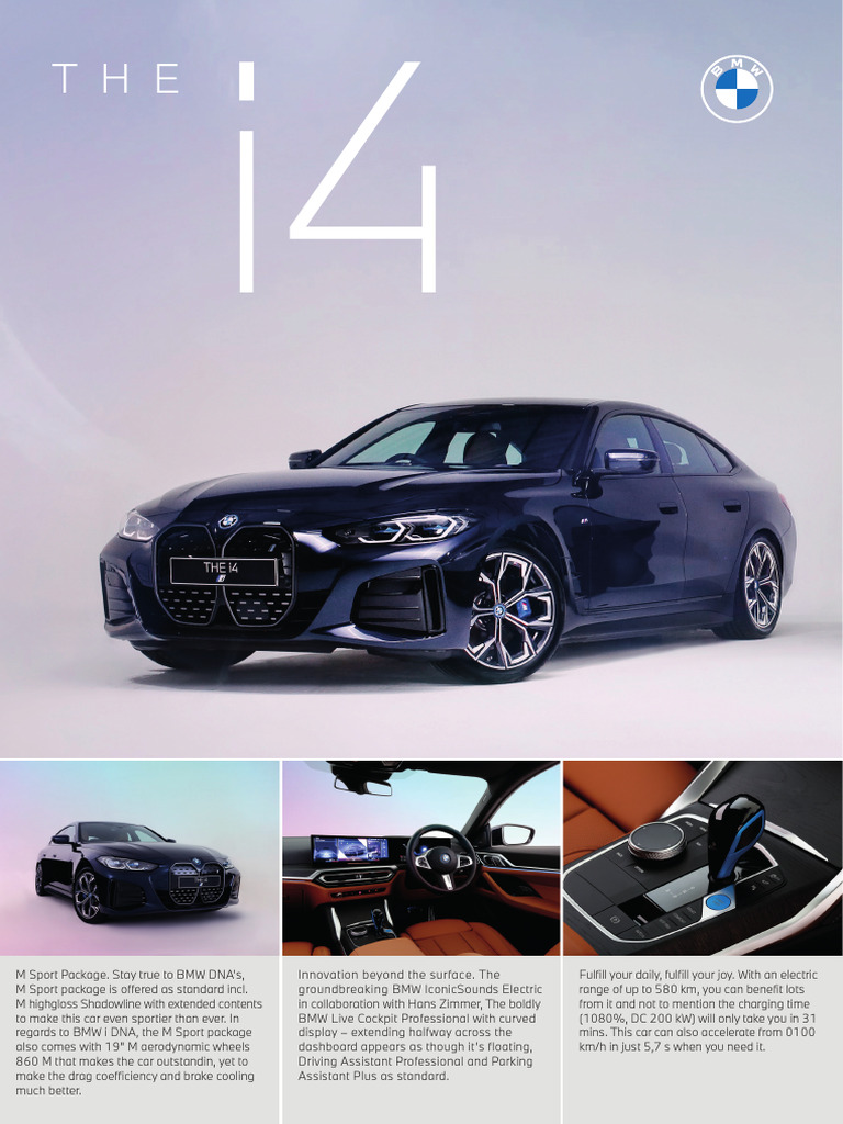 Spec Card I4 EDrive40 M Sport - Pdf.asset.1679984480684 PDF | PDF ...