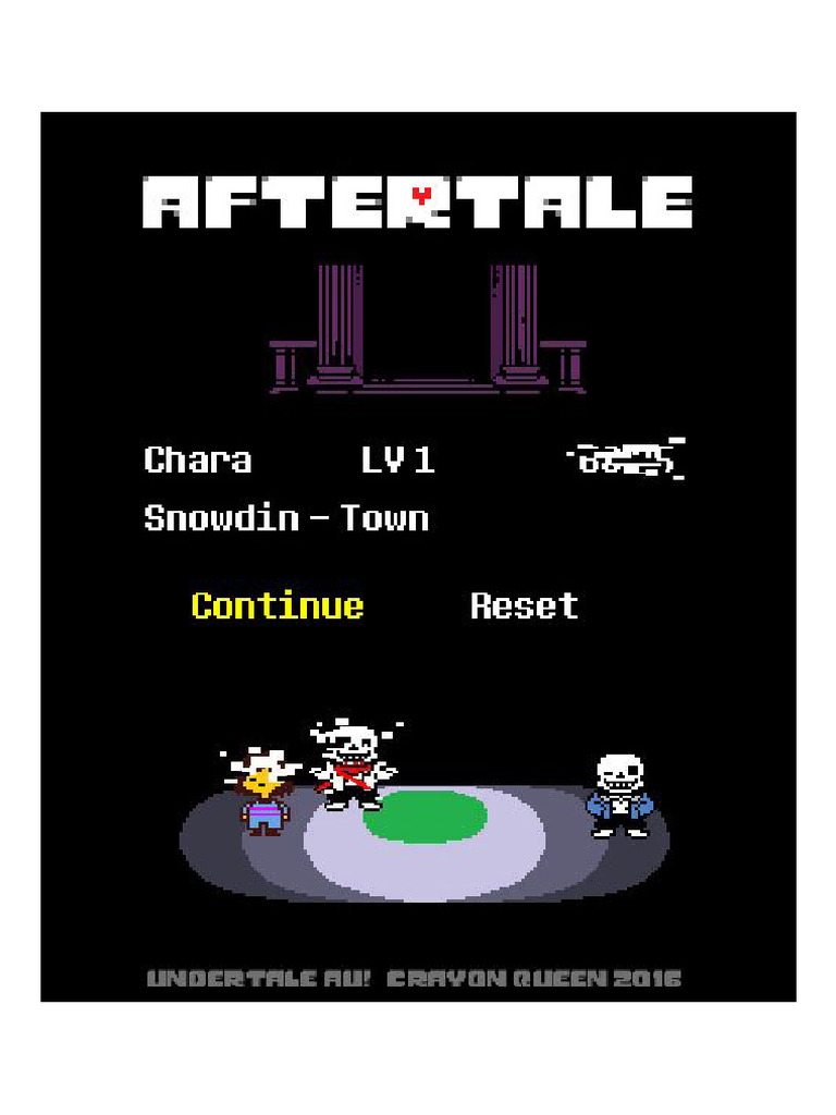 Aftertale Esp P - 3 | PDF