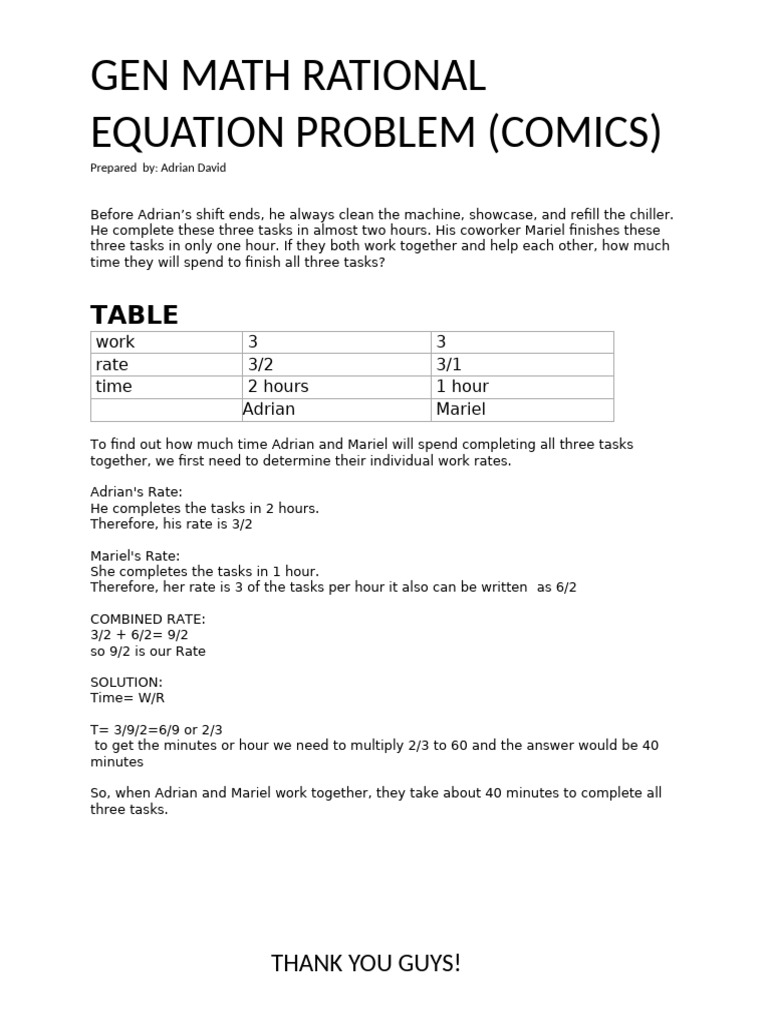 GEN-MATH-COMIC | PDF