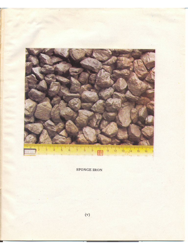 Sponge Iron | PDF | Materials | Secondary Sector Of The Economy