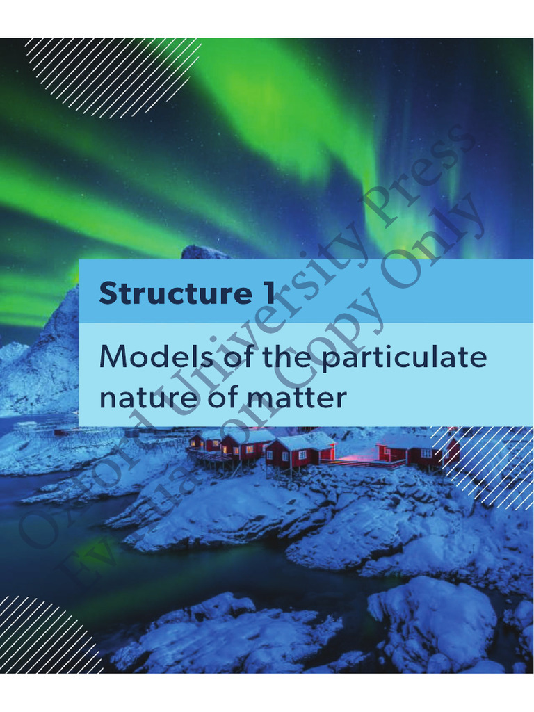 Oxford Resources For IB DP Chemistry Course Book 2023 (Structure 1.1) | PDF