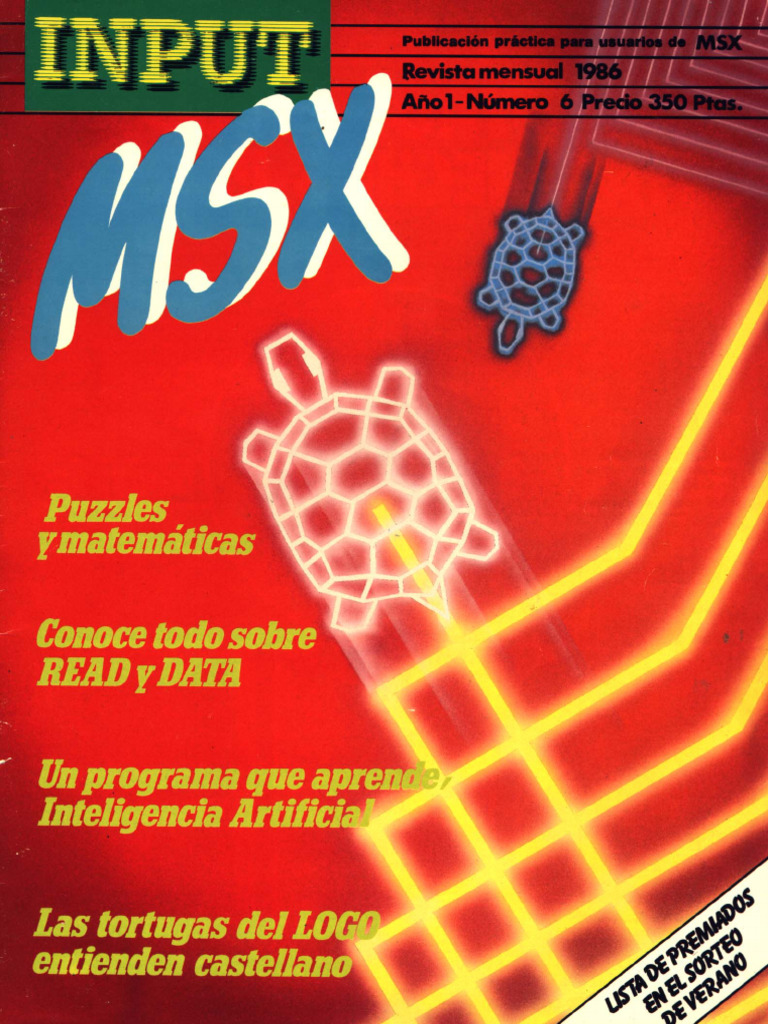 Input MSX (1986) Año 1 - Numero 6 | PDF
