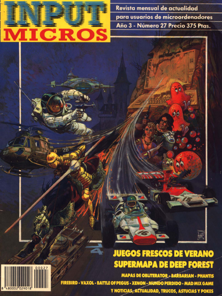 Input MSX (1988) Año 3 - Numero 27 | PDF