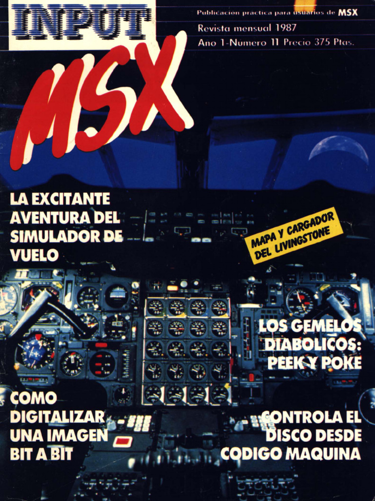 Input MSX (1987) Año 1 - Numero 11 | PDF