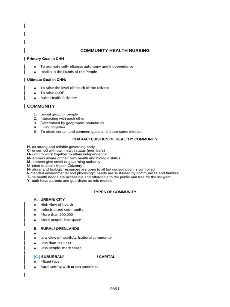Overall CHN Handouts | PDF | Vaccines | Breastfeeding
