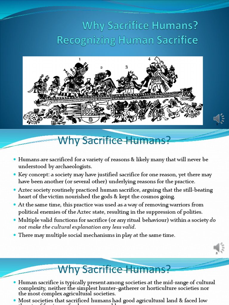 Understanding Human Sacrifice Practices | PDF | Sacrifice | Deities