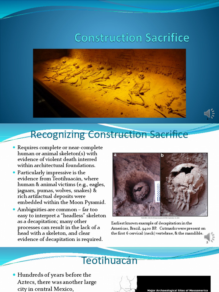 ARCH 226 Mod 09 Lec F Construction Sacrifice | PDF
