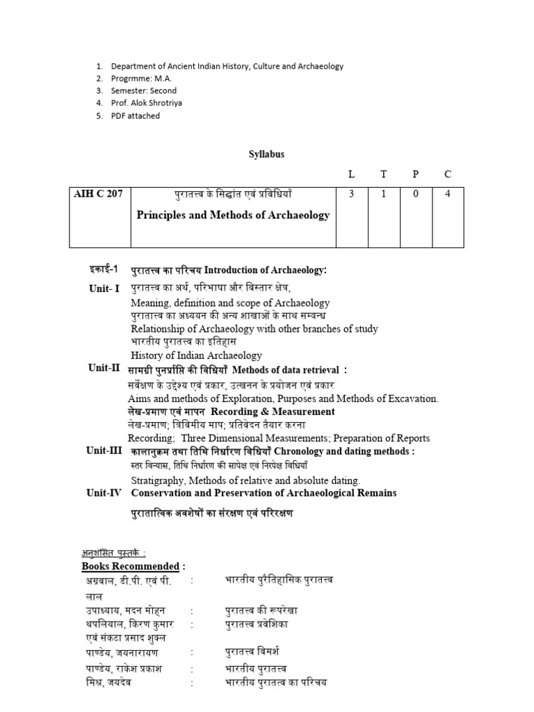 MA AIHC 2sem ProfAlokShrotriya | PDF
